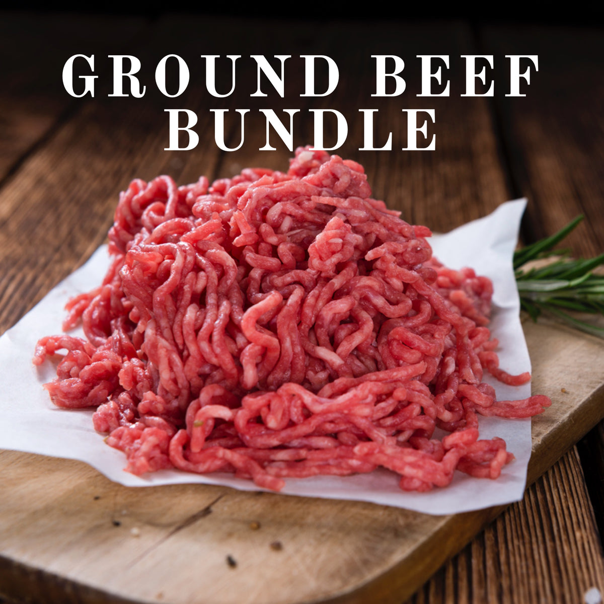 Ground Beef Bundle (20lbs) – Hoffman Family Farm